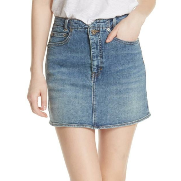 Free People | Skirts | Free People Shes All That Denim Minis | Poshmark